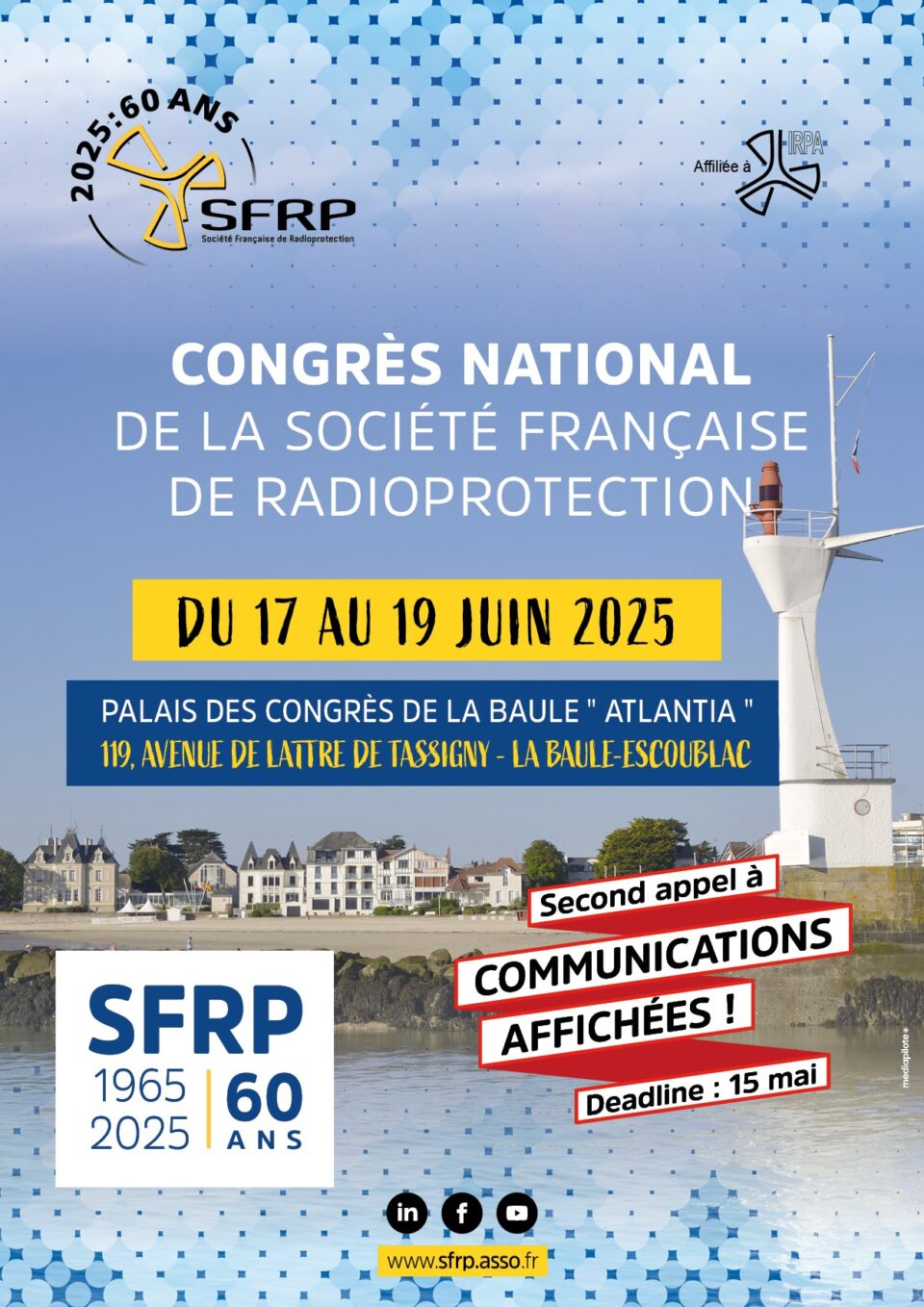 Congrès National De Radioprotection - SFRP 2025 - SFRP